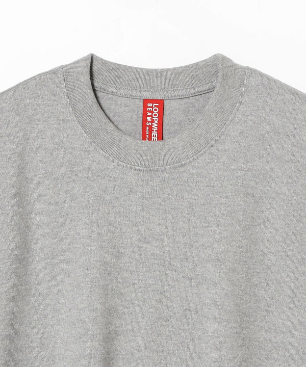 BEAMS JAPAN（ビームス ジャパン）【別注】LOOPWHEELER / ルーズフィット フェイクイン Tシャツ（Tシャツ・カットソー Tシャツ）通販｜BEAMS