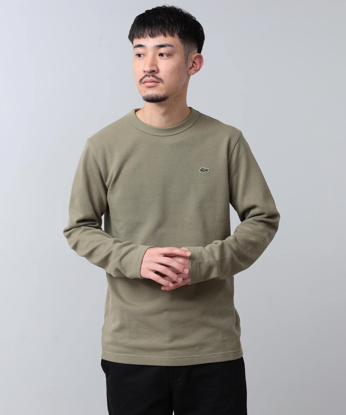 BEAMS（ビームス）LACOSTE / 鹿の子 Long Sleeve T-Shirt（Tシャツ・カットソー その他Tシャツ・カットソー）通販｜BEAMS