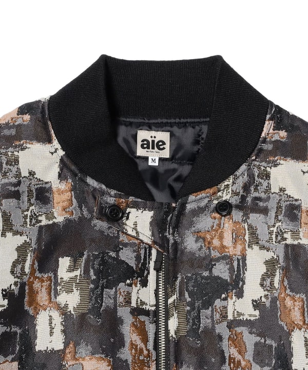 BEAMS（ビームス）AiE / FLTS Jacket - Poly Abstract Jq.（ブルゾン ブルゾン）通販｜BEAMS