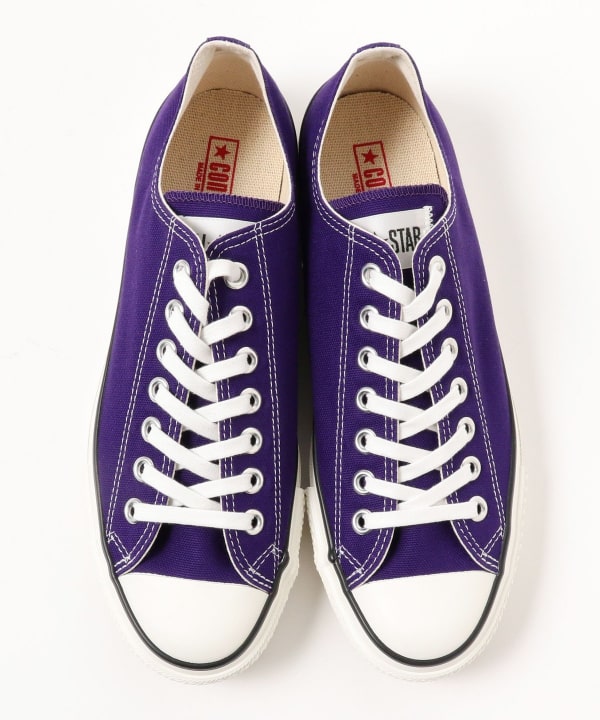 BEAMS(ビームス)CONVERSE / CANVAS ALL STAR JAPAN OX PURPLE BEAMS(ビームス)CONVERSE / CANVAS ALL STAR JAPAN OX PURPLE