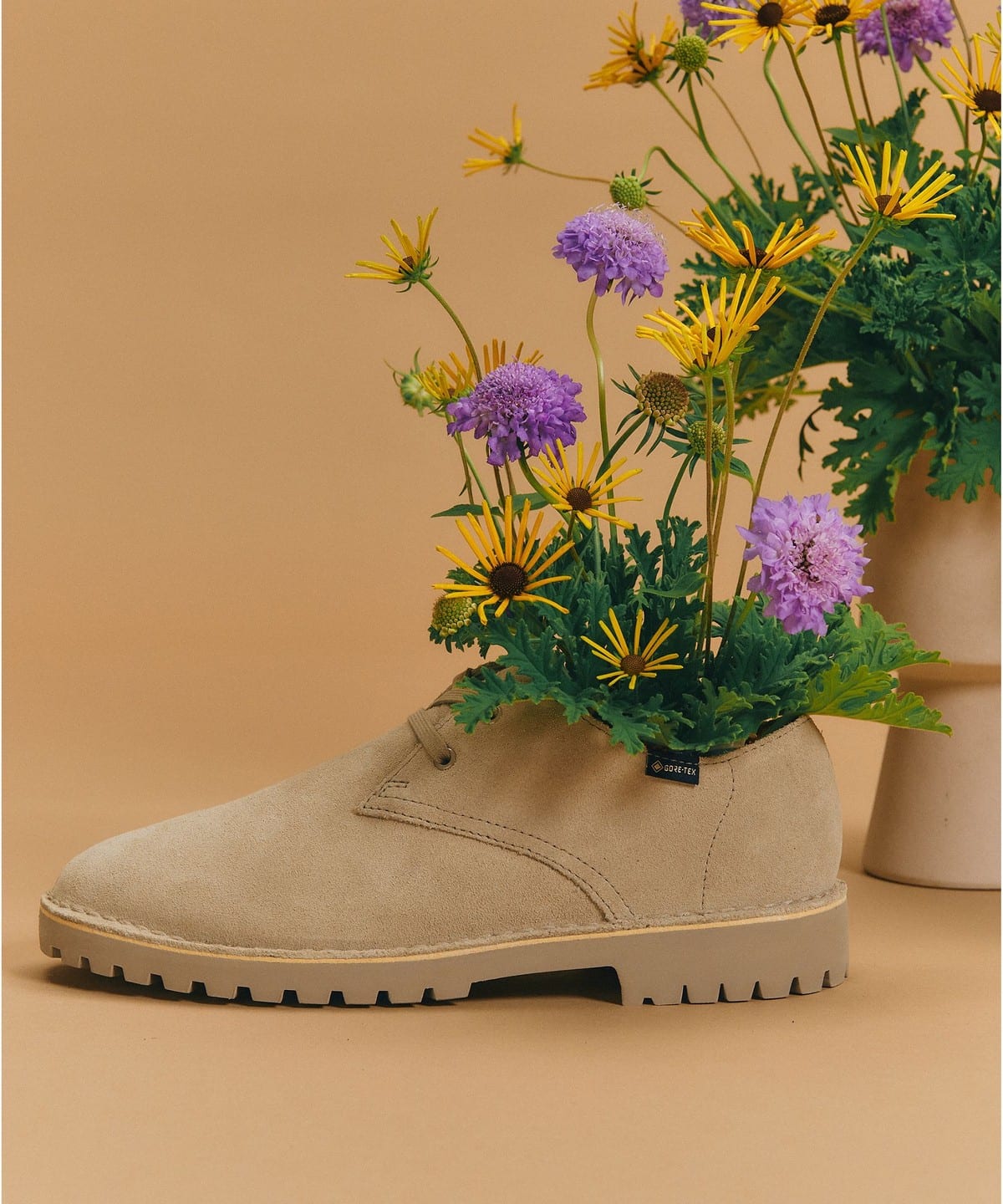 BEAMS Clarks ORIGINALS × BEAMS / 別注 男裝 Desert Khan GORE-TEX（R）（鞋子 靴子）網購 ...