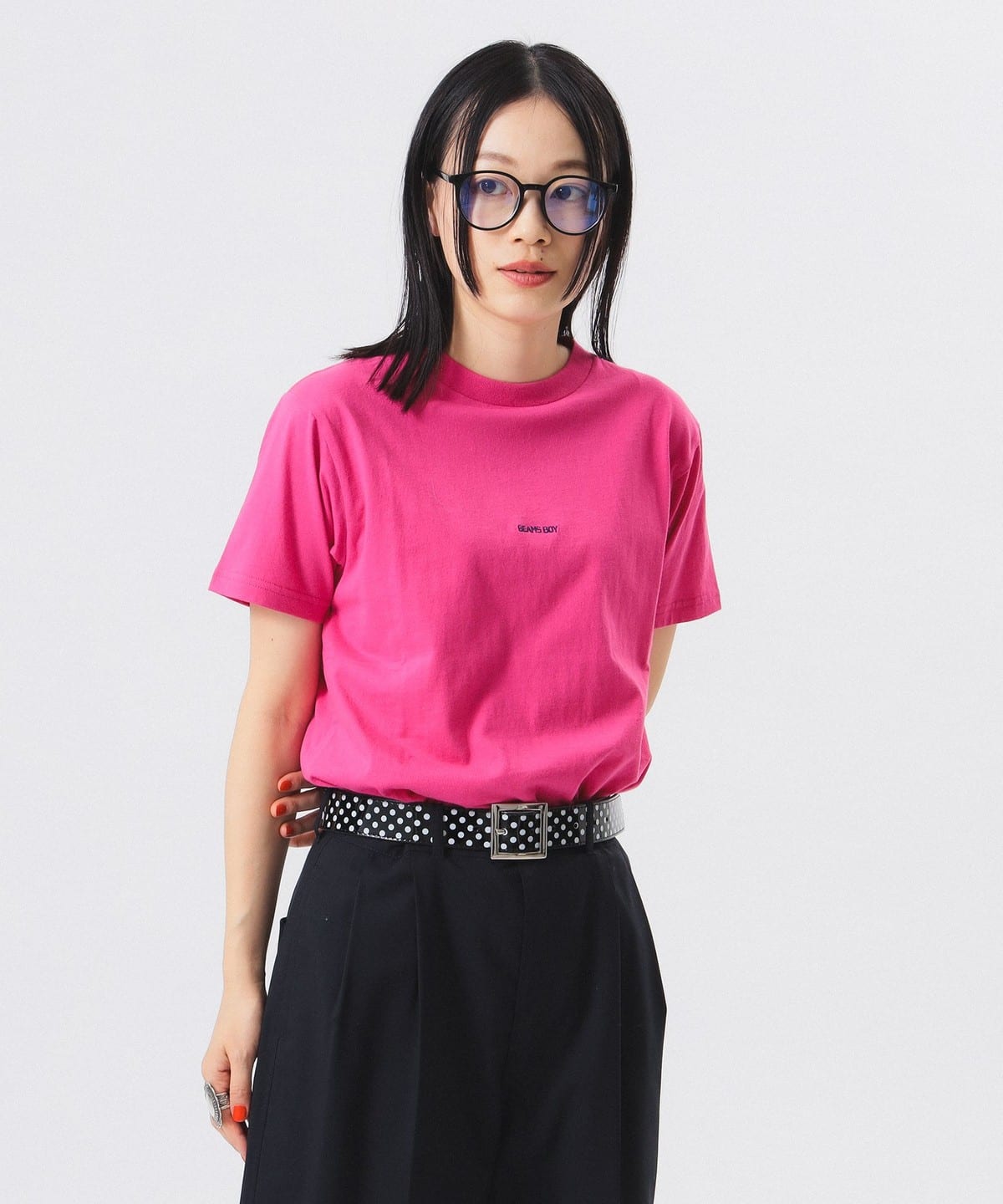 BEAMS BOY（ビームス ボーイ）ボーイ エンブロイダリー クルー ショートスリーブ Tシャツ（Tシャツ・カットソー Tシャツ）通販｜BEAMS