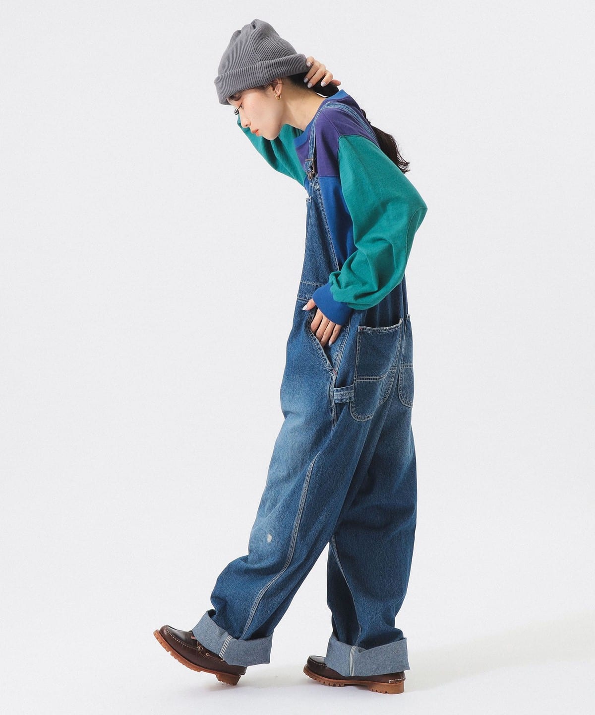 BEAMS BOY（ビームス ボーイ）【別注】BIGMAC / リペア オーバーオール（パンツ サロペット・オーバーオール）通販｜BEAMS