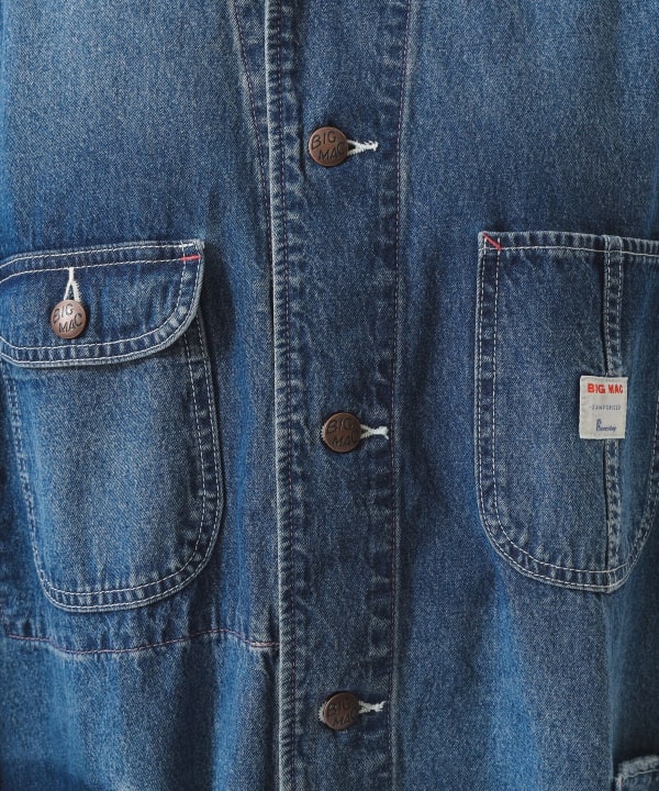 BEAMS BOY（ビームス ボーイ）【別注】BIGMAC / フェイド カバーオール（ブルゾン カバーオール）通販｜BEAMS