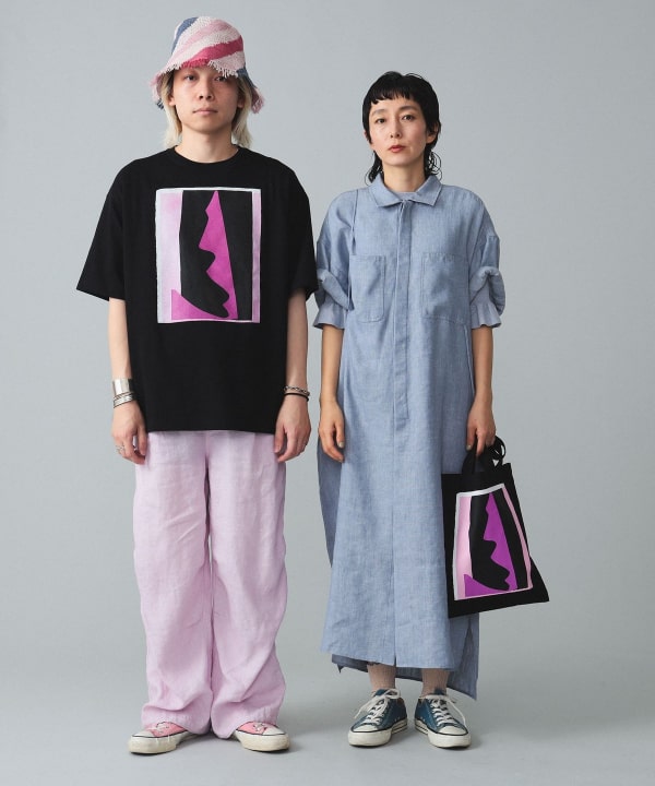 BEAMS BOY（ビームス ボーイ）maturely / Linen Blend Work Easy Pants（パンツ カジュアルパンツ）通販｜BEAMS