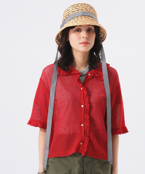 BEAMS BOY cableami × BEAMS BOY / 別注 女裝 雙蝴蝶結 遮陽帽（帽子 帽子）網購｜BEAMS