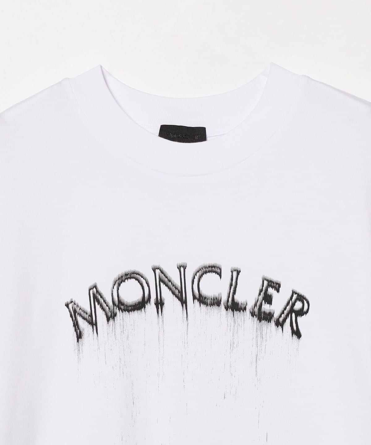 BEAMS F(ビームスF)MONCLER / サンド ロゴ クルーネック T BEAMS F(ビームスF)MONCLER / サンド ロゴ クルーネック T