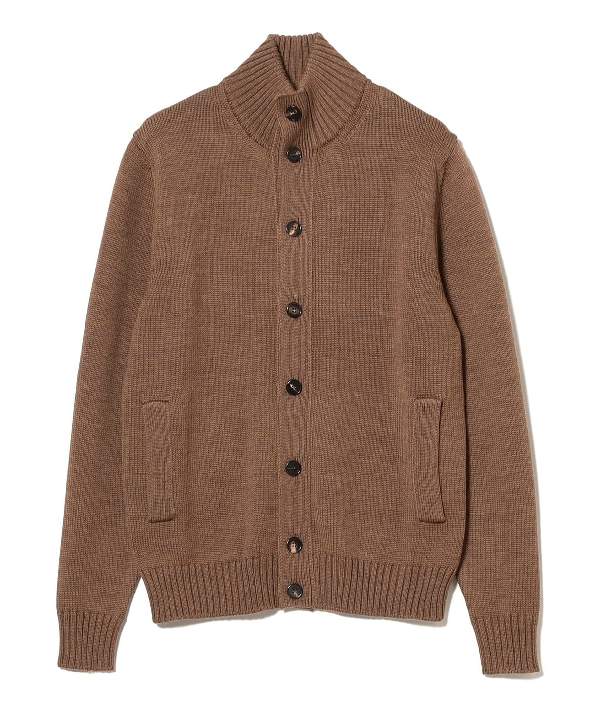 BEAMS F（ビームスF）ZANONE / CHIOTO 5ゲージ スタンドカラー カーディガン（トップス カーディガン）通販｜BEAMS