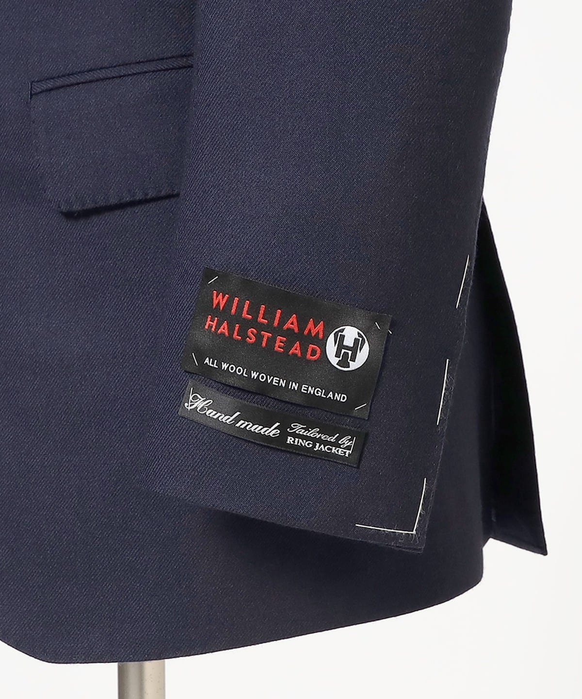 BEAMS F（ビームスF）HANDMADE WILLIAM HALSTEAD ウール ソリッド スーツ（スーツ・ネクタイ スーツ）通販｜BEAMS