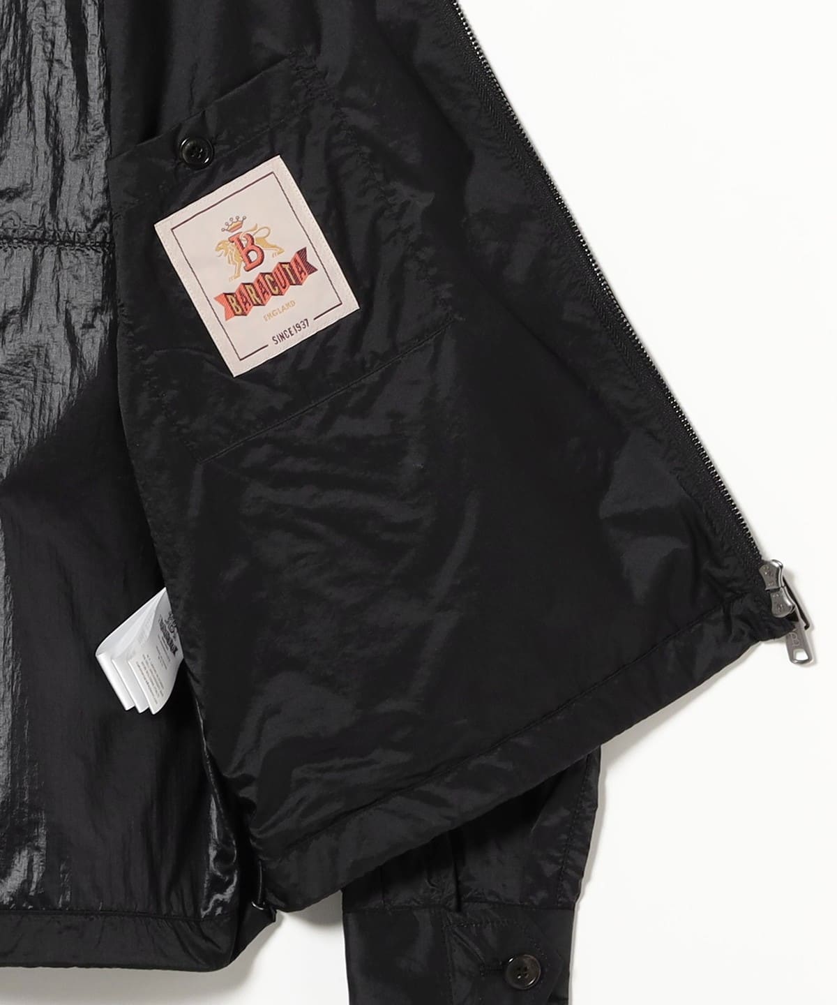 BEAMS F（ビームスF）BARACUTA / G4 BOX LIGHT RIP JACKET ナイロン ショートブルゾン（ブルゾン ...