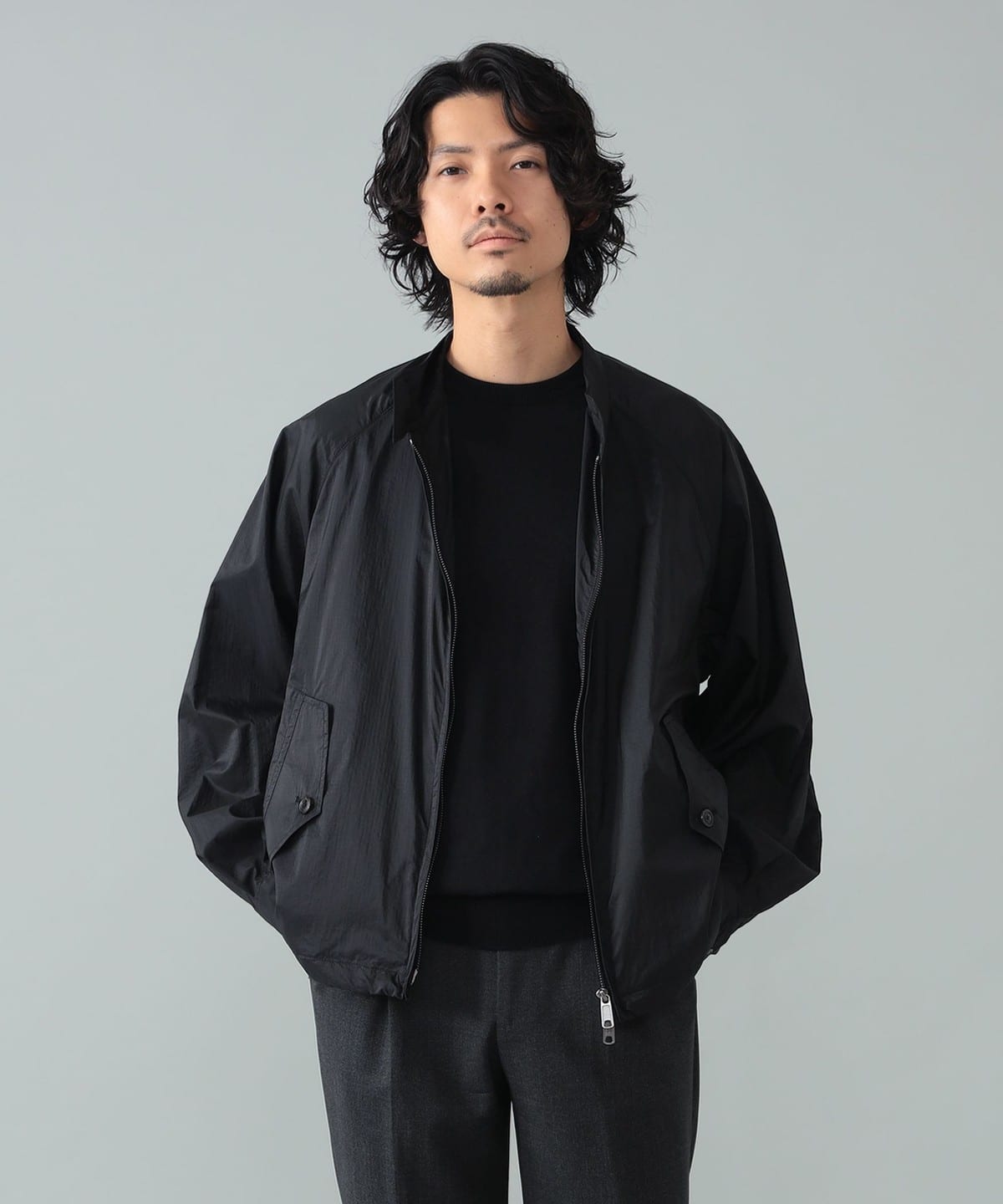 BEAMS F（ビームスF）BARACUTA / G4 BOX LIGHT RIP JACKET ナイロン ショートブルゾン（ブルゾン ...