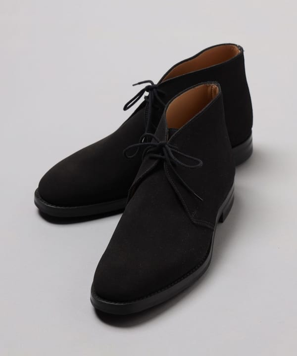BEAMS F（ビームスF）CROCKETT&JONES / CHERTSEY スエード チャッカブーツ（シューズ ドレスシューズ）通販｜BEAMS