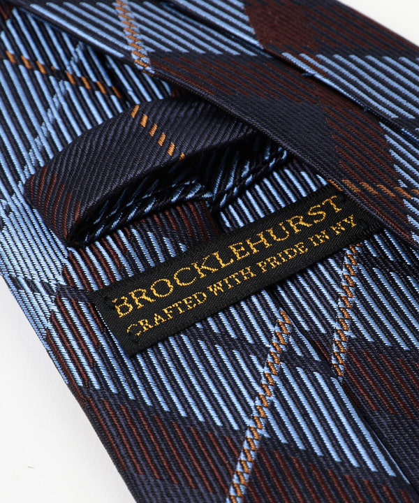 BEAMS F BROCKLEHURST / Plaid jacquard necktie (suit/ BEAMS) mail order | BEAMS