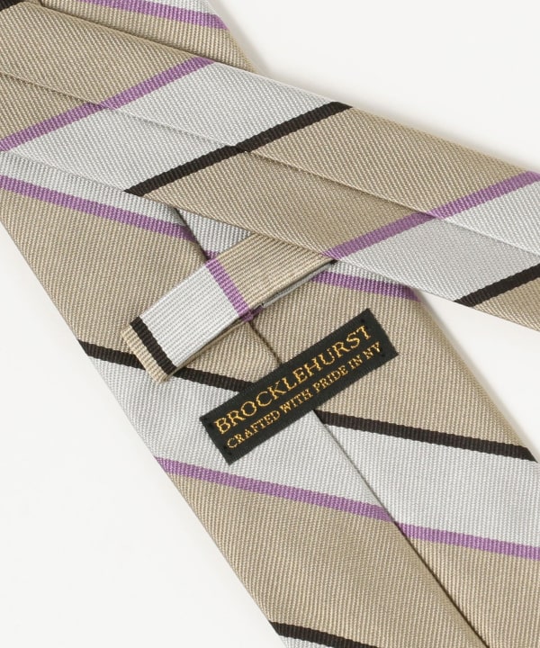 BEAMS F（ビームスF）BROCKLEHURST / ストライプ ネクタイ（スーツ・ネクタイ ネクタイ）通販｜BEAMS