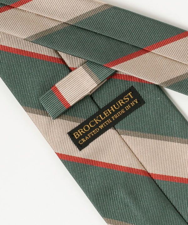 BEAMS F（ビームスF）BROCKLEHURST / ストライプ ネクタイ（スーツ・ネクタイ ネクタイ）通販｜BEAMS