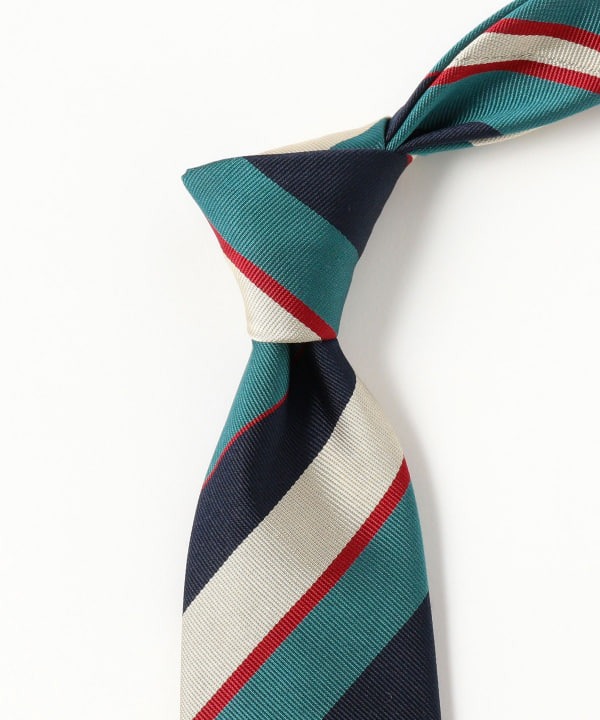 BEAMS F (BEAMS F) JOHN COMFORT / Silk Stripe Tie (Suit / Tie Tie) | BEAMS