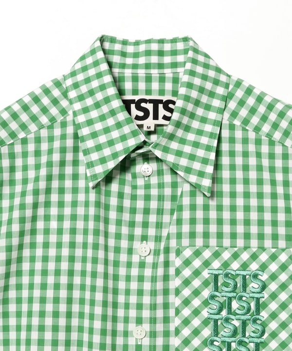 International Gallery BEAMS（インターナショナルギャラリー ビームス）TSTS / ギンガムチェック レギュラーカラーシャツ（シャツ・ブラウス カジュアルシャツ）通販 ...