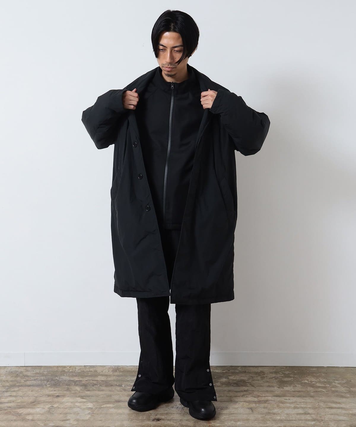 International Gallery BEAMS（インターナショナルギャラリー ビームス）【別注】TAION × IG / セミワイド ダウンパンツ（パンツ カジュアルパンツ）通販｜BEAMS