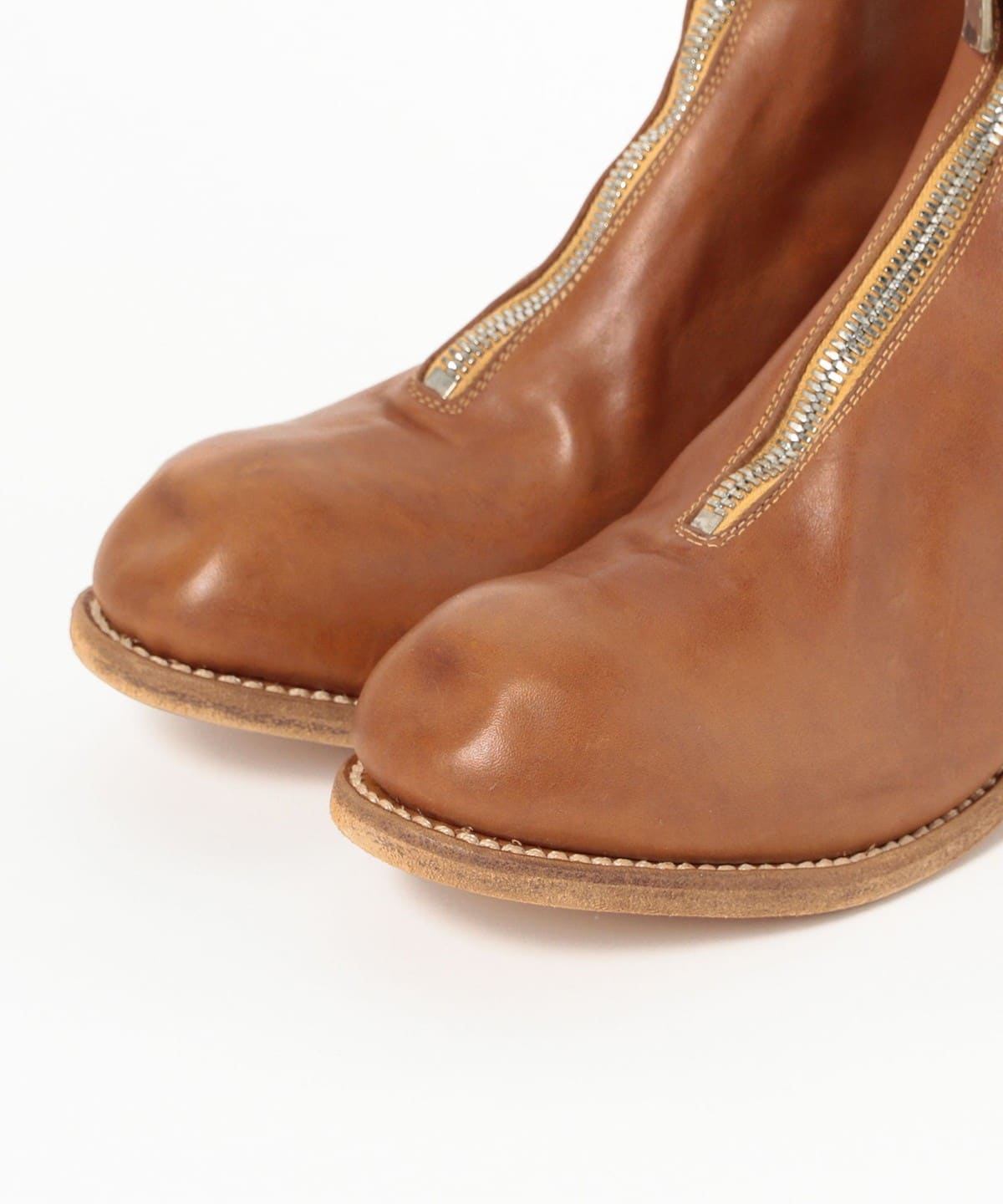International Gallery BEAMS（インターナショナルギャラリー ビームス）GUIDI / PL1 フロントジップブーツ ...