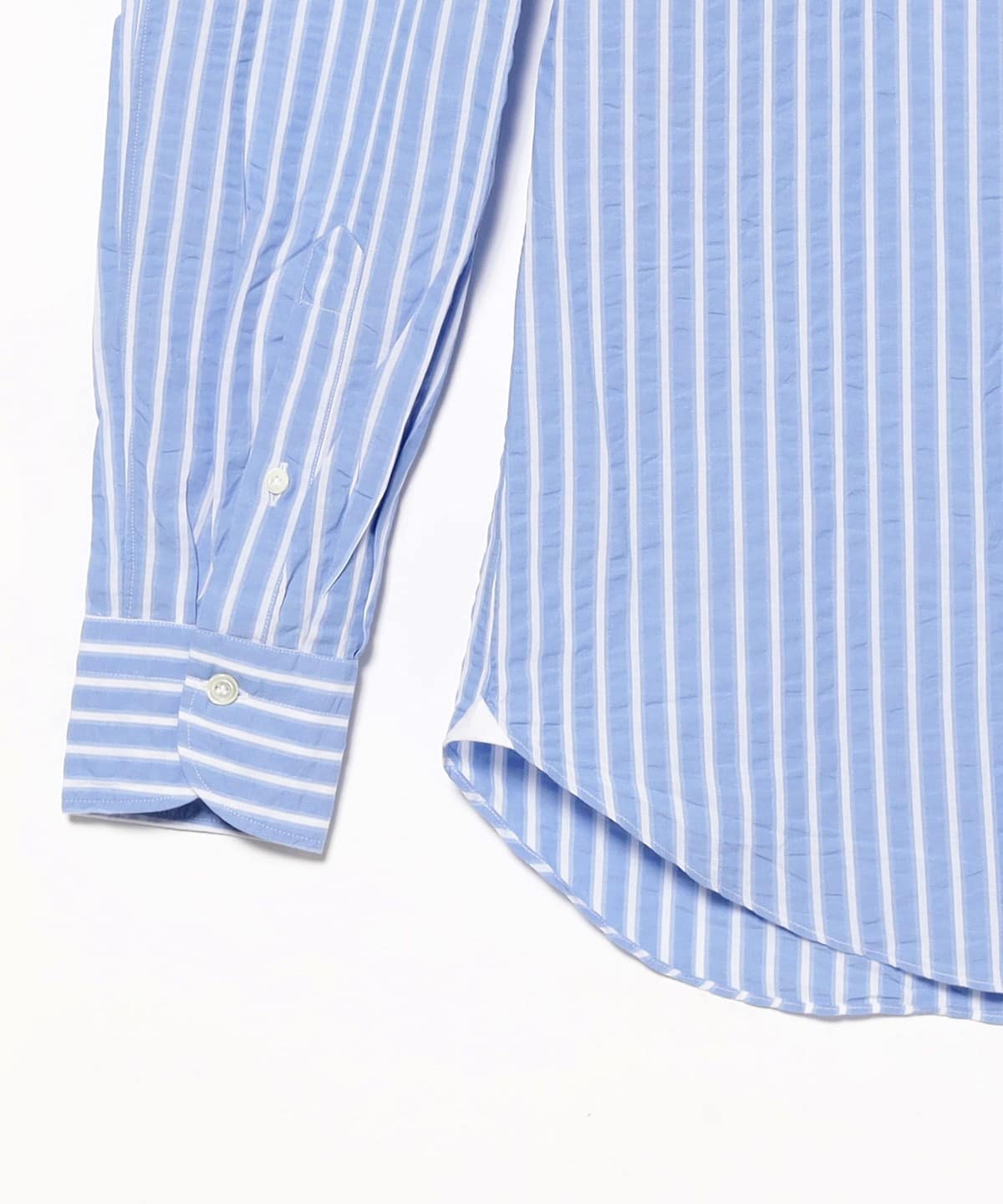 Brilla per il gusto（ブリッラ ペル イル グスト）【別注】GIANNETTO / シアサッカー ストライプ ワイドカラーシャツ（シャツ・ブラウス カジュアルシャツ）通販｜BEAMS