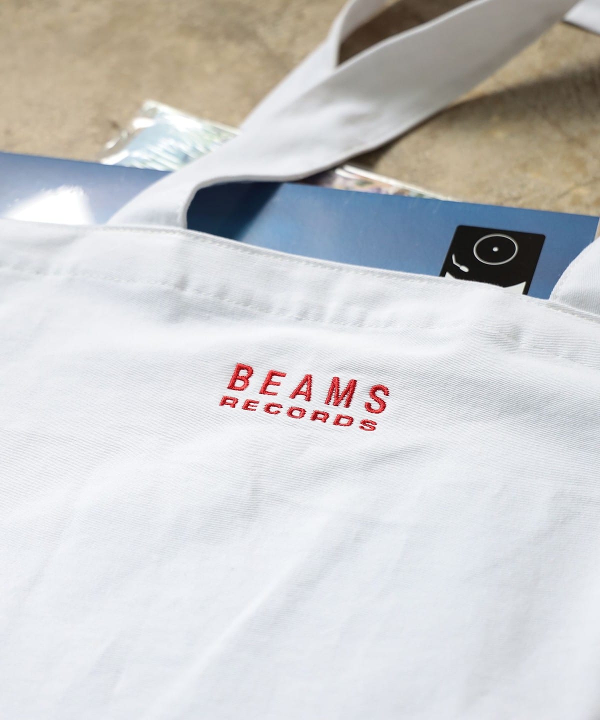 BEAMS RECORDS（ビームス レコーズ）Twill Big Tote（バッグ トートバッグ）通販｜BEAMS