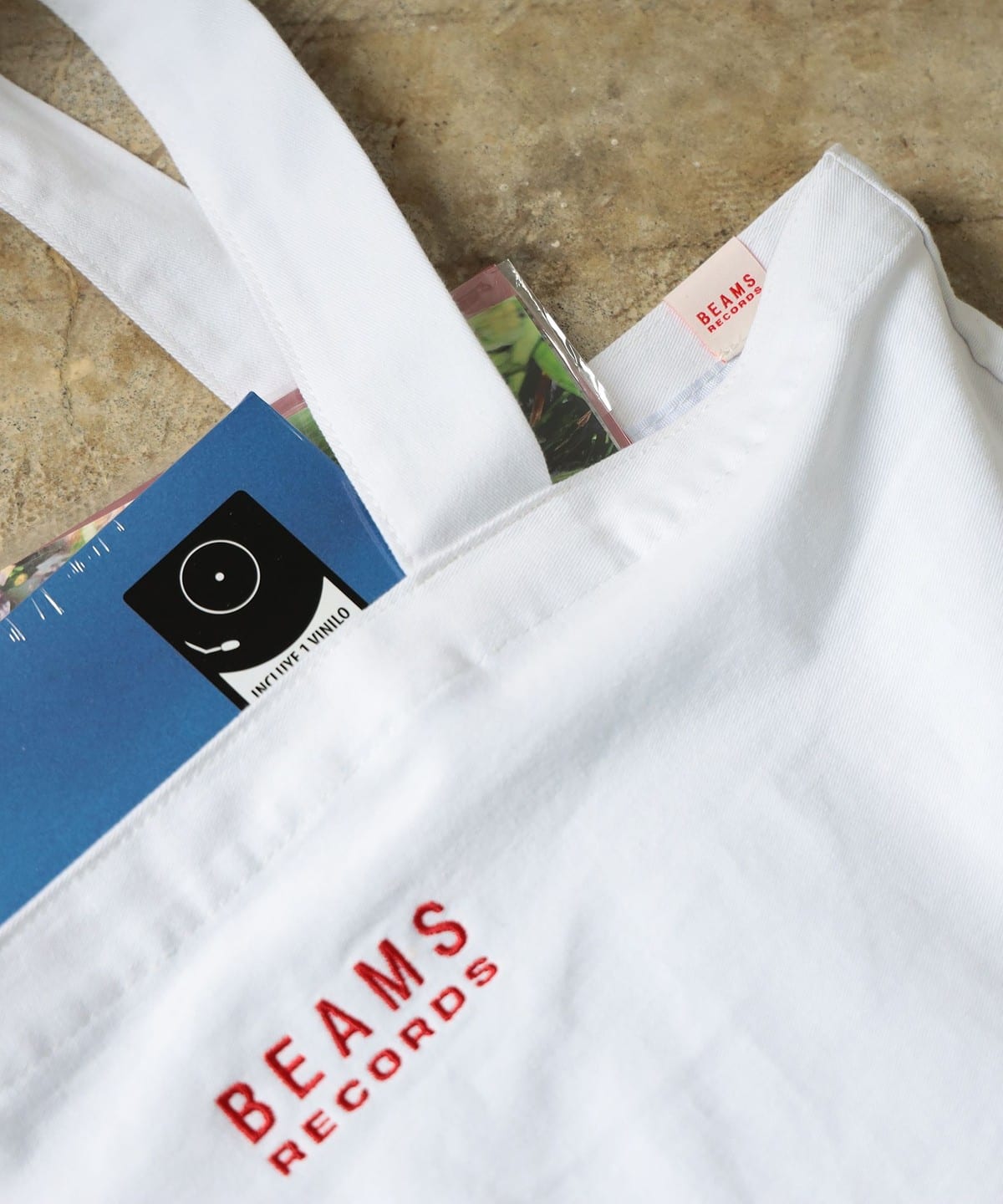 BEAMS RECORDS（ビームス レコーズ）Twill Big Tote（バッグ トートバッグ）通販｜BEAMS