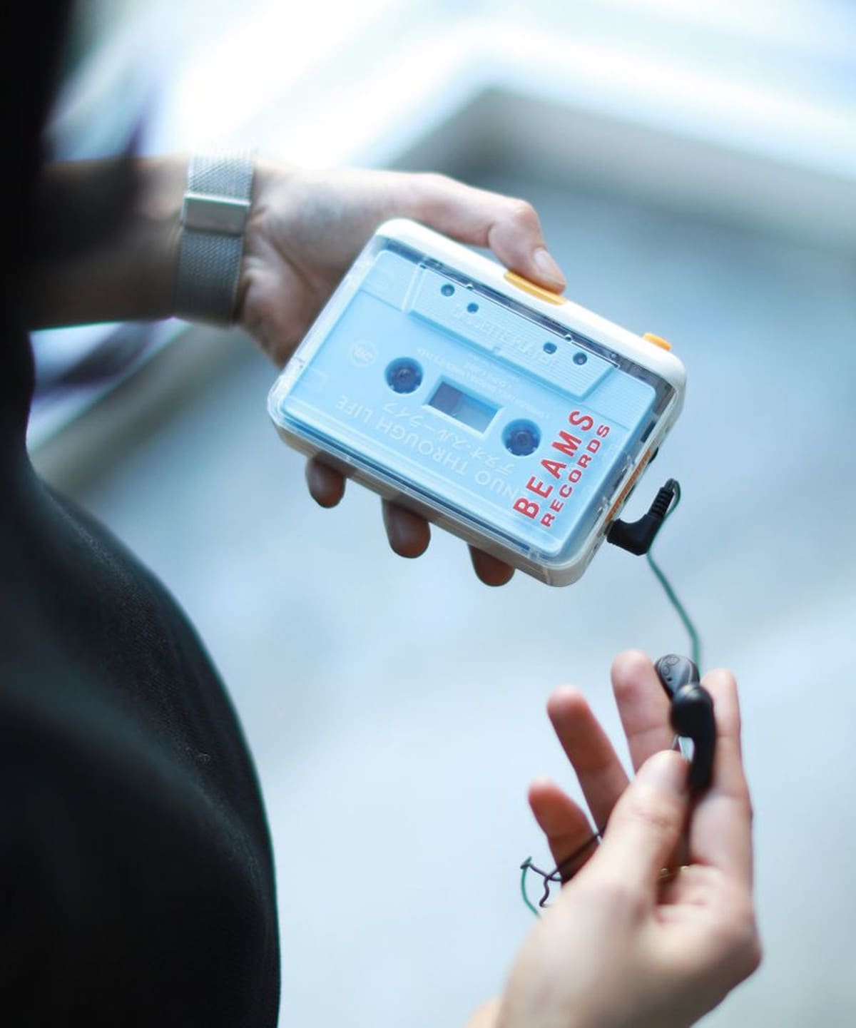 BEAMS RECORDS（ビームス レコーズ）Stereo Skeleton Cassette Player（インテリア オーディオ家電 ...