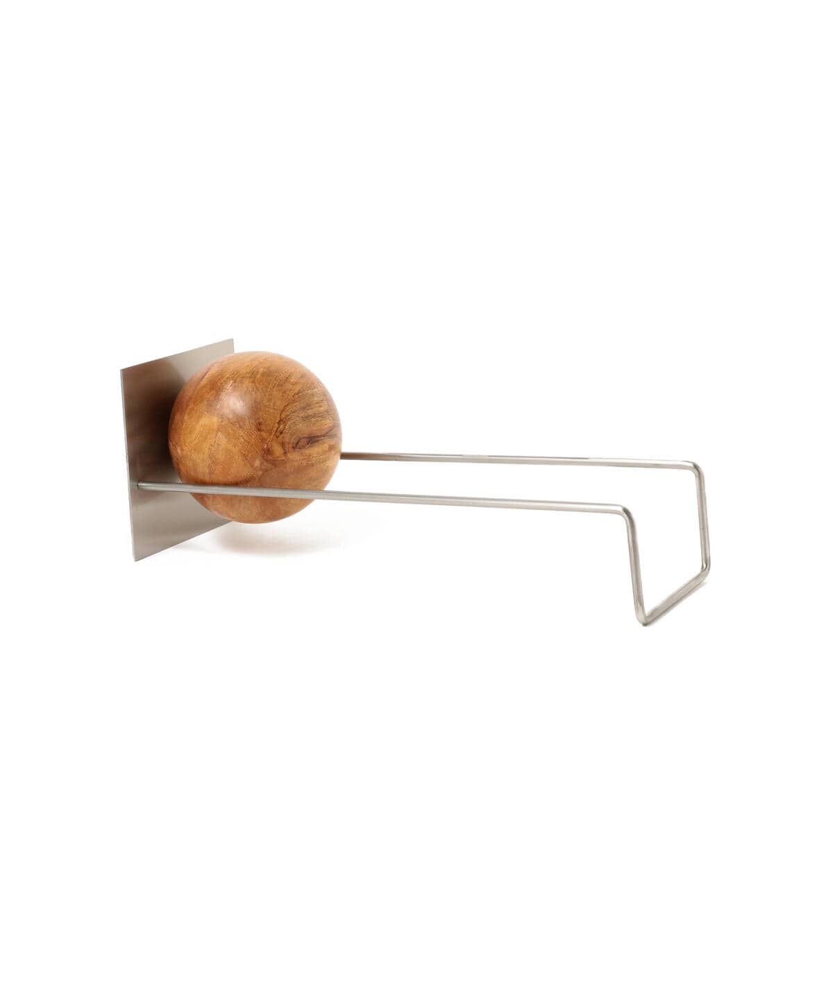 bPr BEAMS（bPrビームス）HERE by DETAIL / Slope Book End “Silver”ブックエンド（インテリア ...