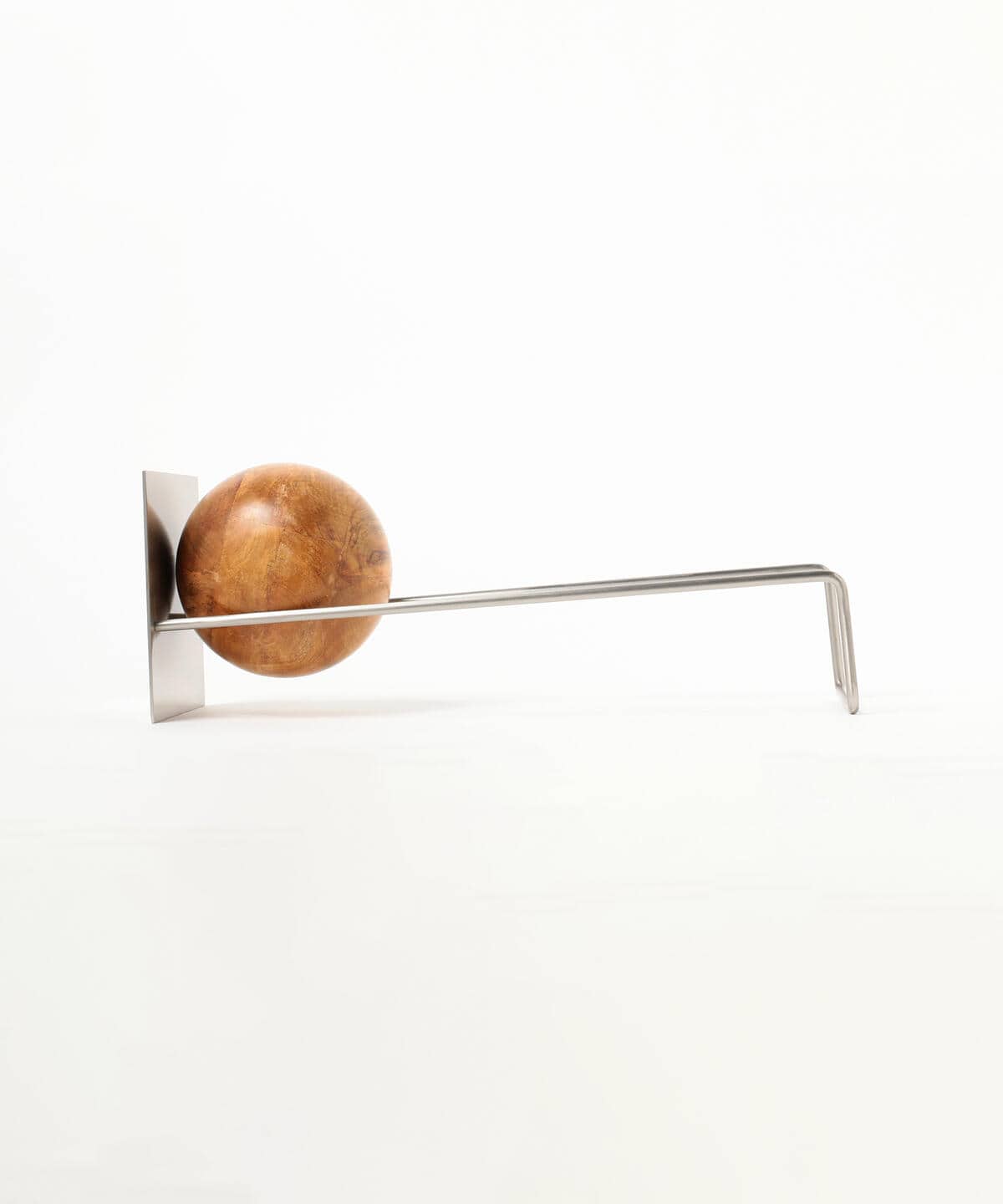 bPr BEAMS（bPrビームス）HERE by DETAIL / Slope Book End “Silver”ブックエンド（インテリア ...