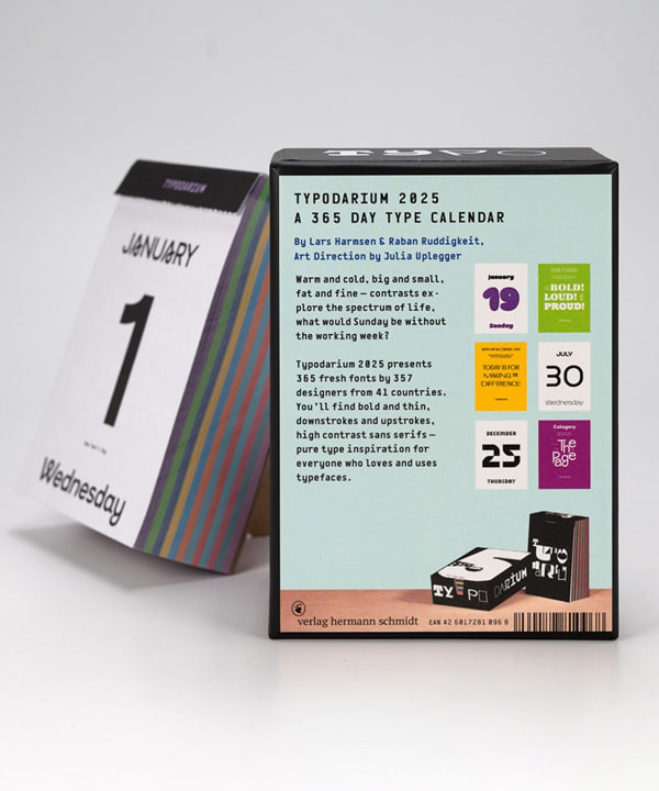 bPr BEAMS (bPr BEAMS) TYPODARIUM / Calendar 2025 (Miscellaneous goods ...