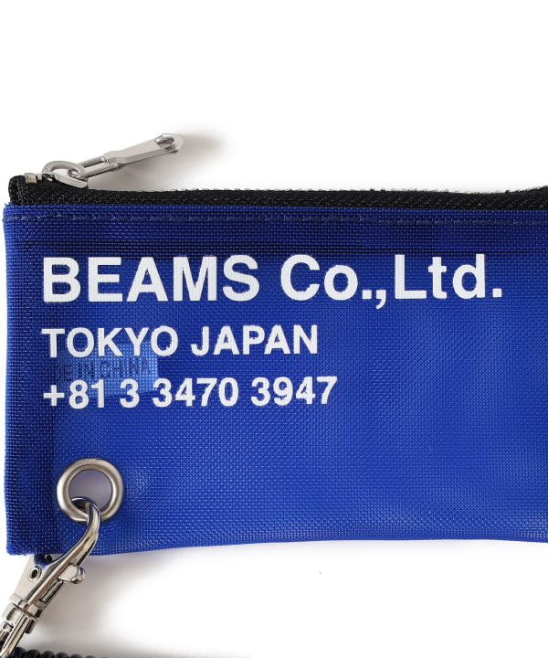 bPr BEAMS (bPr BEAMS) Nylon Mesh Logo Pouch XS (Wallets and Small Items ...