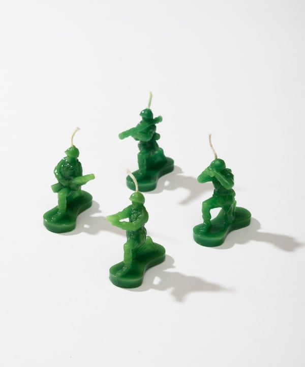 bPr BEAMS（bPrビームス）TOSSDICE / ARMY CITRONELLA CANDLE 4set（インテリア お香・ルーム ...