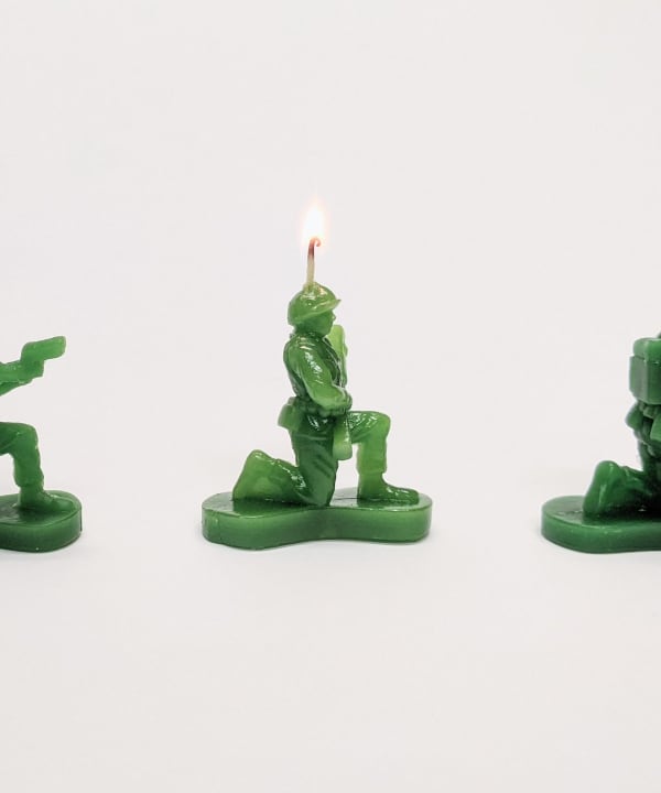 bPr BEAMS（bPrビームス）TOSSDICE / ARMY CITRONELLA CANDLE 4set（インテリア お香・ルーム ...