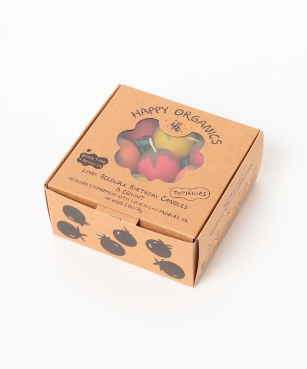 bPr BEAMS（bPrビームス）Happy Organics / TOMATO CANDLE（インテリア キャンドル）通販｜BEAMS