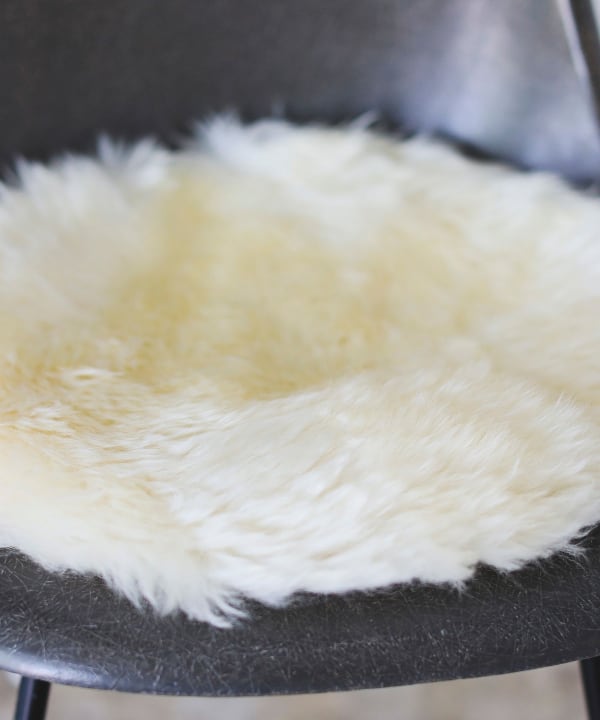 bPr BEAMS (bPr BEAMS) Owen Barry / SHEEP SKIN SEATPAD CIRCLE LUXE ...