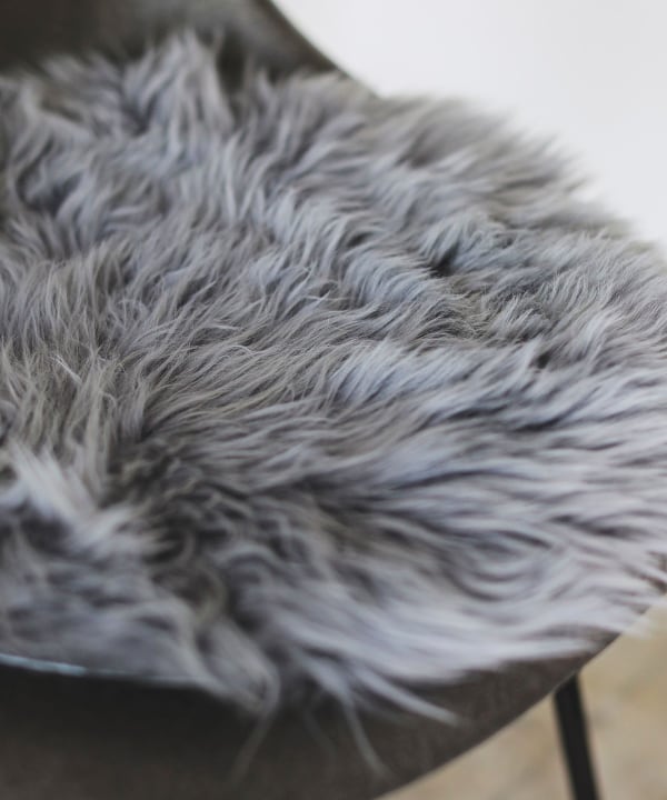 bPr BEAMS (bPr BEAMS) Owen Barry / SHEEP SKIN SEATPAD CIRCLE LUXE ...