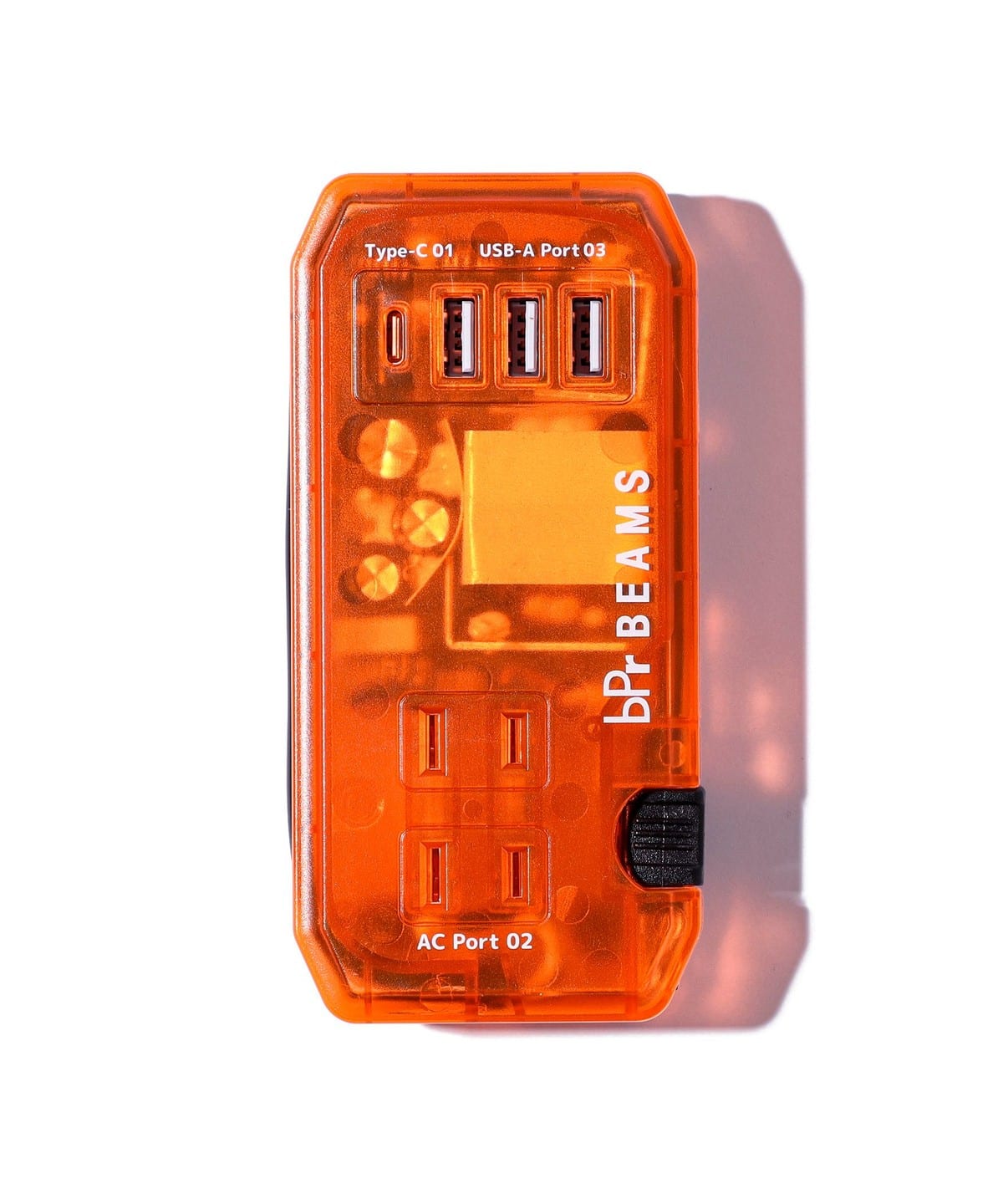 bPr BEAMS（bPrビームス）AC＆USB タップ スケルトン（雑貨・ホビー