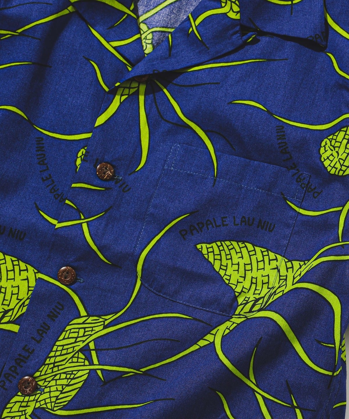 BEAMS PLUS（ビームス プラス）【別注】DALE HOPE / Short Sleeve Aloha Shirt Papale Lau ...