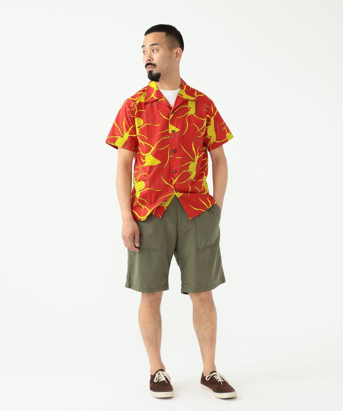 BEAMS PLUS（ビームス プラス）【別注】DALE HOPE / Short Sleeve Aloha Shirt Papale Lau ...