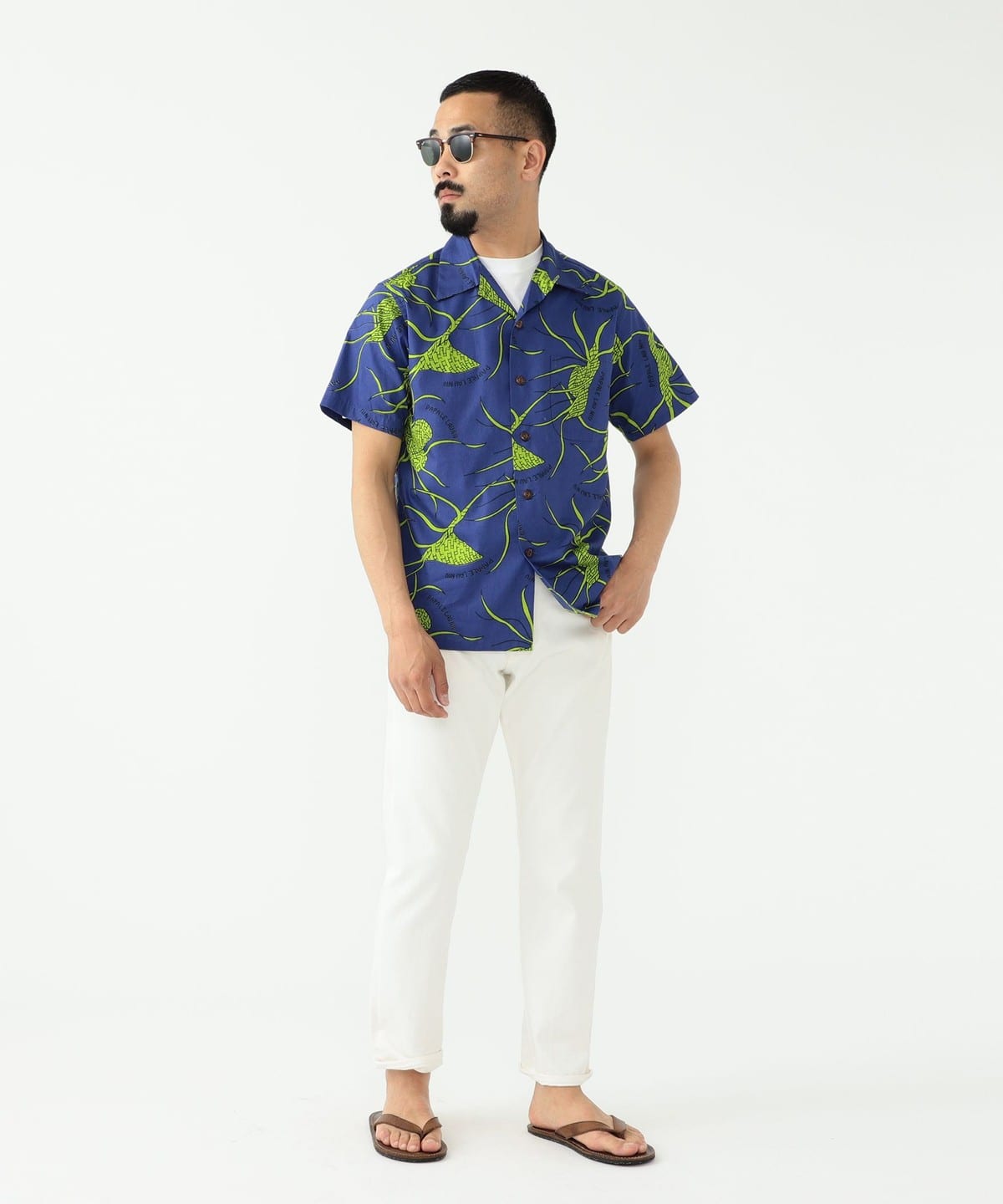 BEAMS PLUS（ビームス プラス）【別注】DALE HOPE / Short Sleeve Aloha Shirt Papale Lau ...