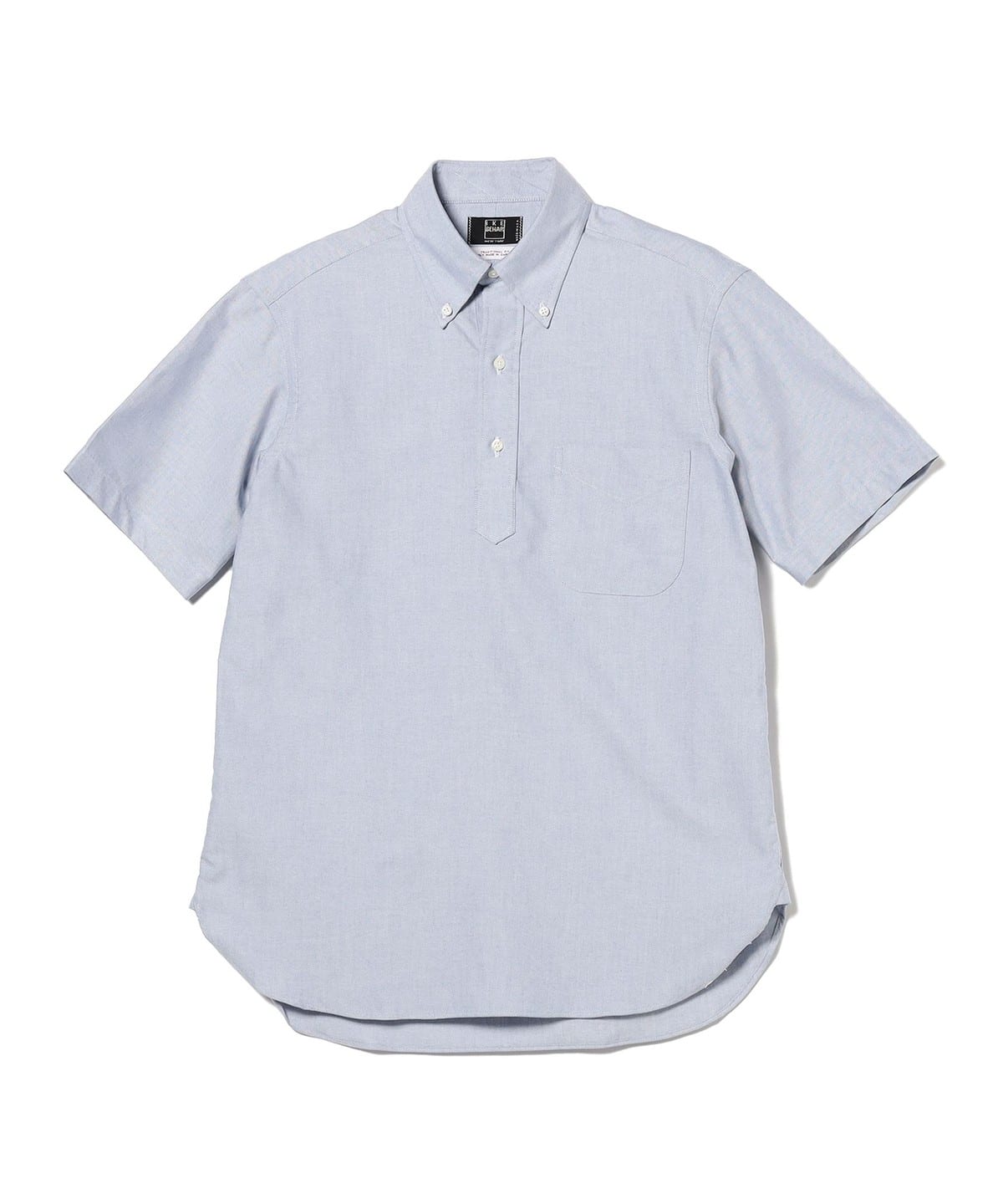 BEAMS PLUS（ビームス プラス）IKE BEHAR / Pullover Short Sleeve Oxford Button ...