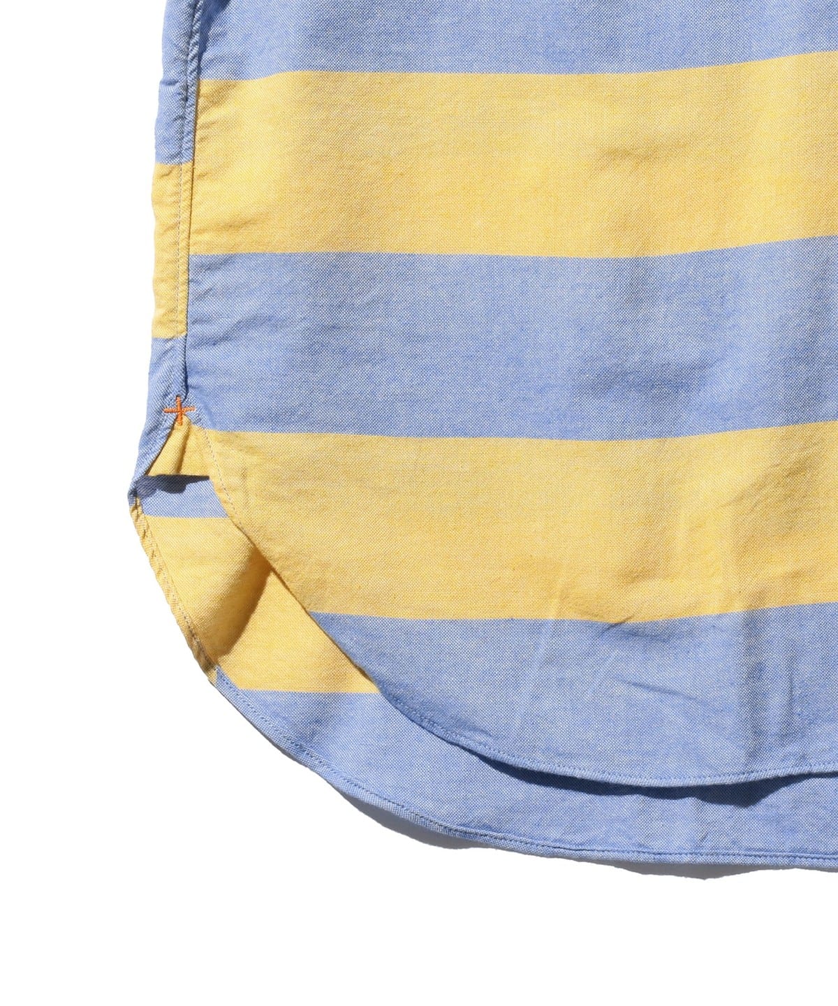 BEAMS PLUS（ビームス プラス）B.D. Pullover Classic-fit Oxford Stripe（シャツ・ブラウス ...
