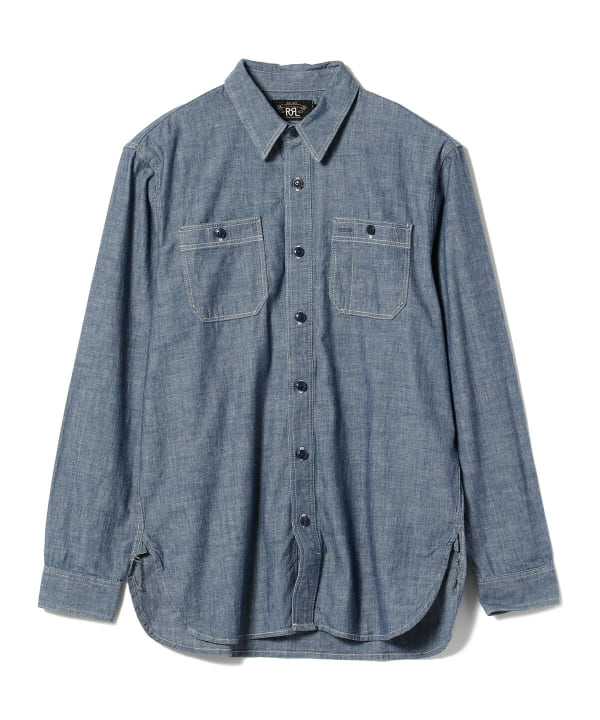 BEAMS PLUS（ビームス プラス）【別注】RRL / Chambray Shirt（シャツ・ブラウス カジュアルシャツ）通販｜BEAMS