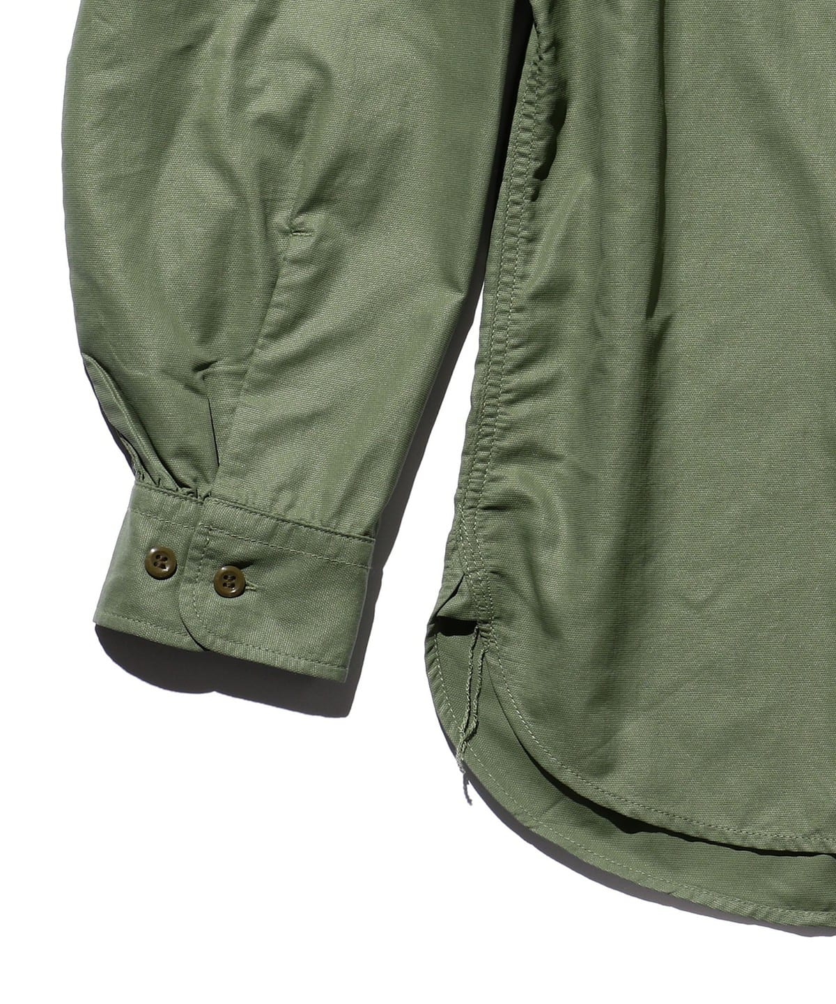 BEAMS PLUS（ビームス プラス）WORK Classic Fit Nylon Micro Mesh（シャツ・ブラウス カジュアルシャツ ...