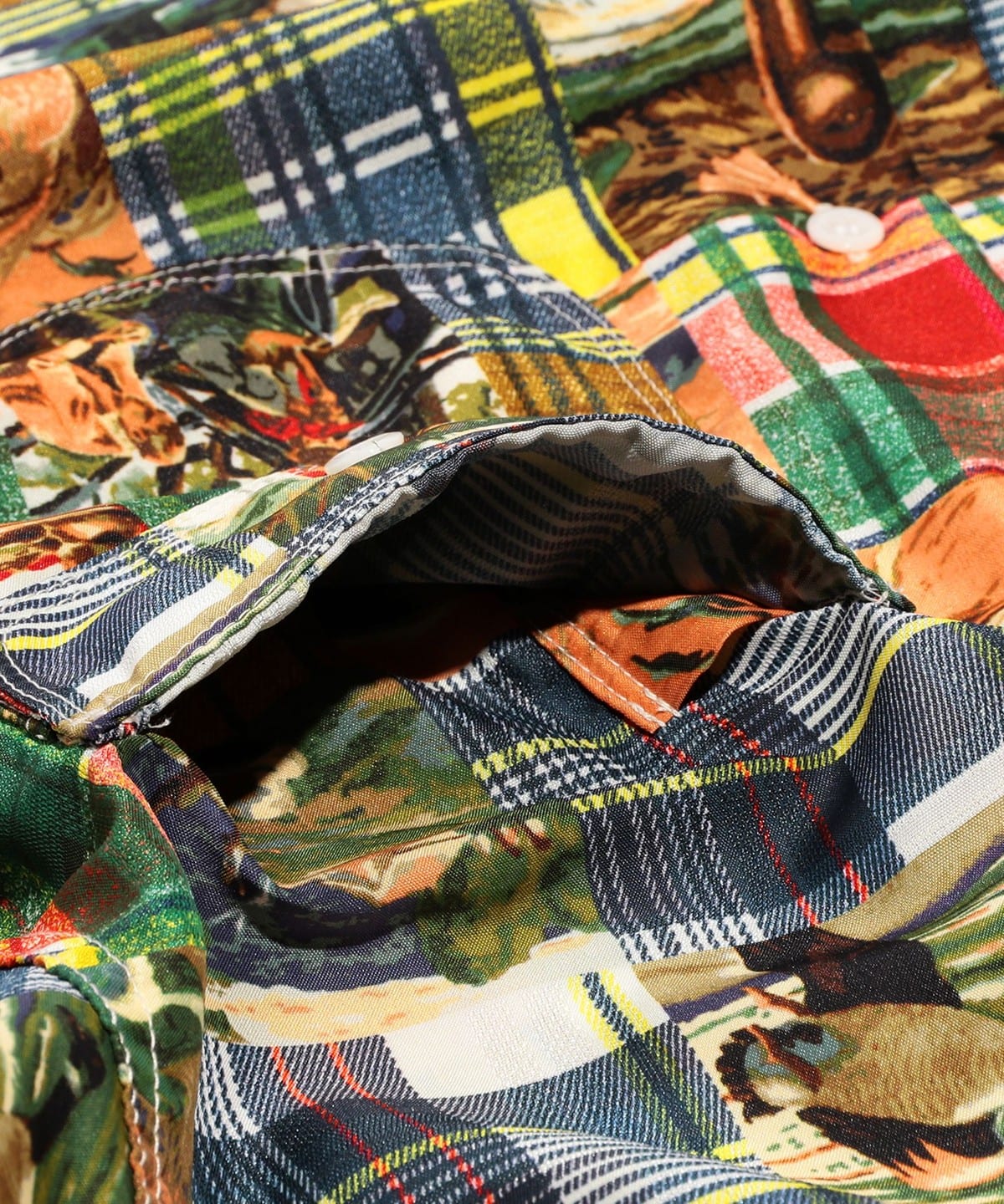 BEAMS PLUS（ビームス プラス）BEAMS PLUS / WORK Classic Fit Jacquard Mapping ...