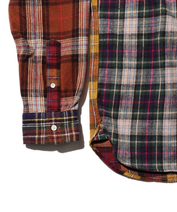 BEAMS PLUS BEAMS PLUS [1/16再次降价] BD Check Panel（衬衫/衬衫休闲衬衫）邮购| BEAMS