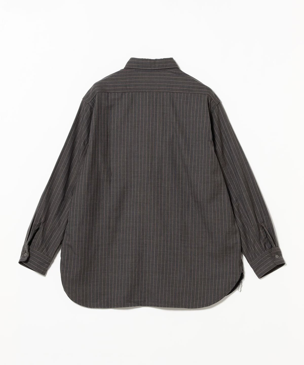 BEAMS PLUS（ビームス プラス）WORK Uniform Serge Pin Stripe（シャツ・ブラウス カジュアルシャツ）通販 ...