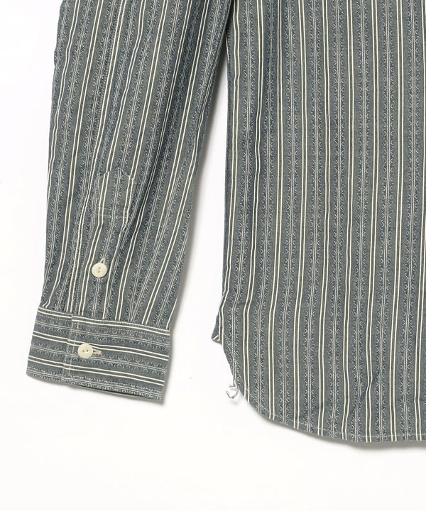 BEAMS PLUS（ビームス プラス）RRL / Striped Dobby-Chambray Workshirt（シャツ・ブラウス ...
