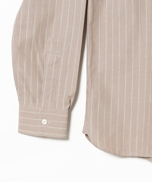 BEAMS PLUS（ビームス プラス）RRL / Slim Fit Striped Dobby Shirt（シャツ・ブラウス カジュアル ...