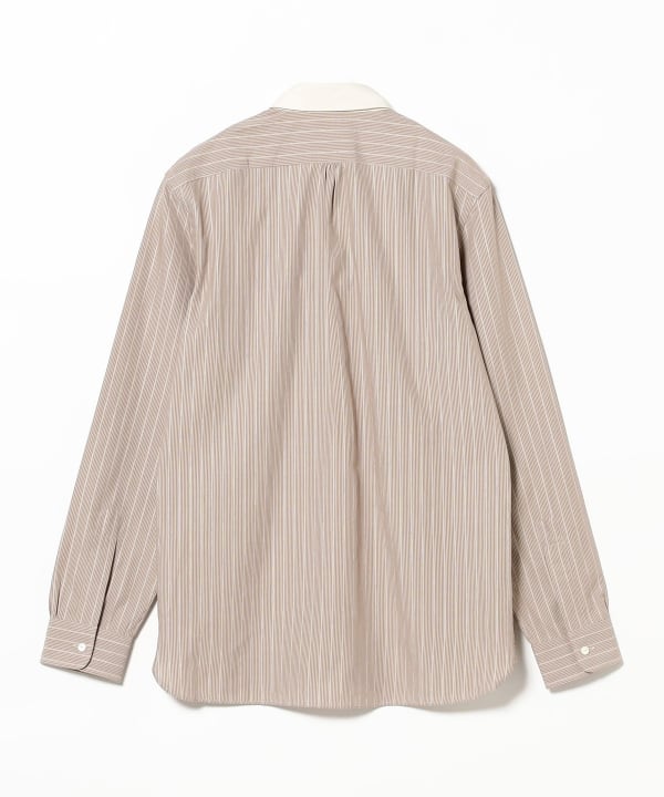 BEAMS PLUS（ビームス プラス）RRL / Slim Fit Striped Dobby Shirt（シャツ・ブラウス カジュアル ...